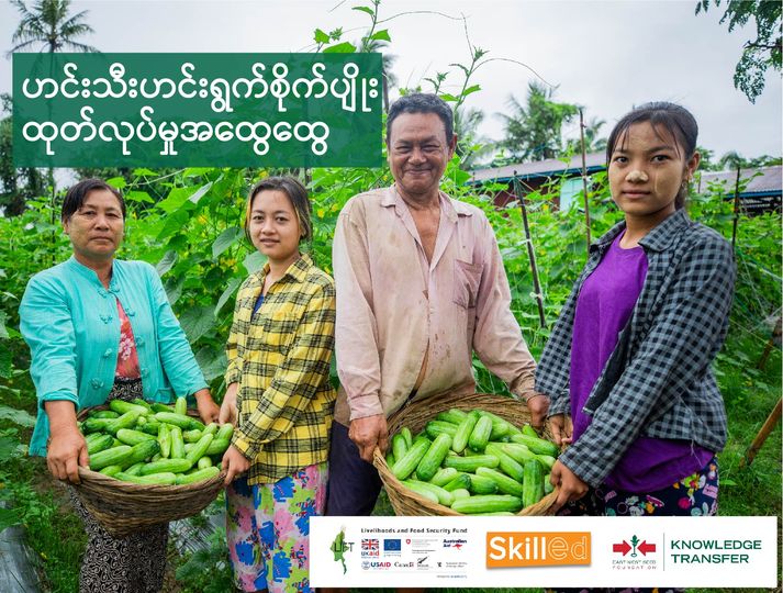 Now available in Myanmar: Course “General Vegetable Production” – SkillEd